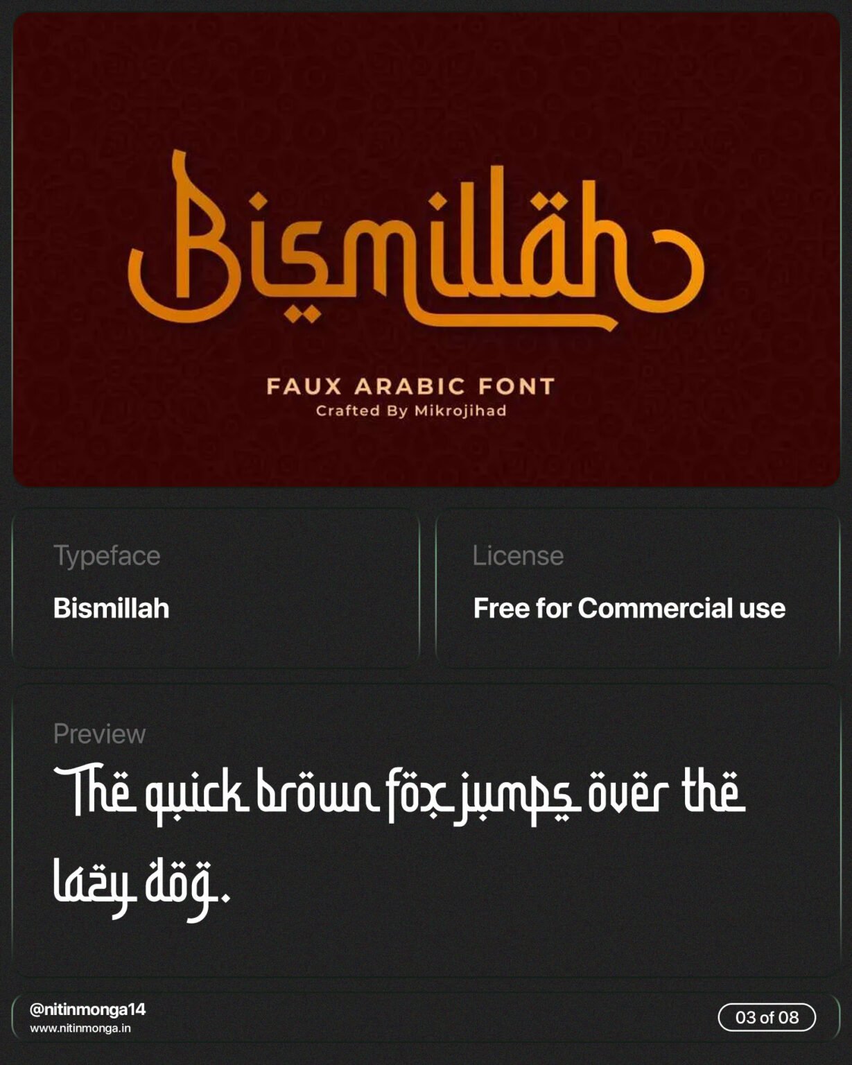 6 Best Arabic Fonts 2024 Free Download