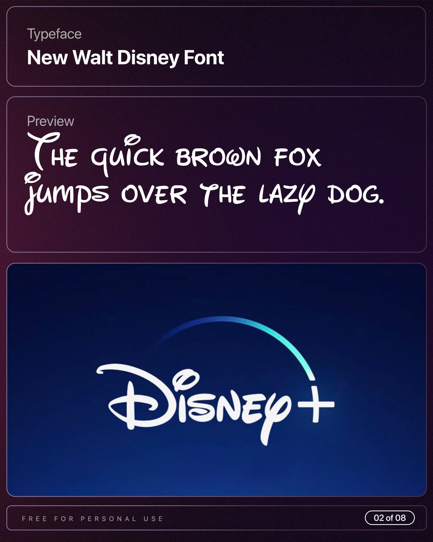 6 Best Disney Fonts That Used In Poster Design.