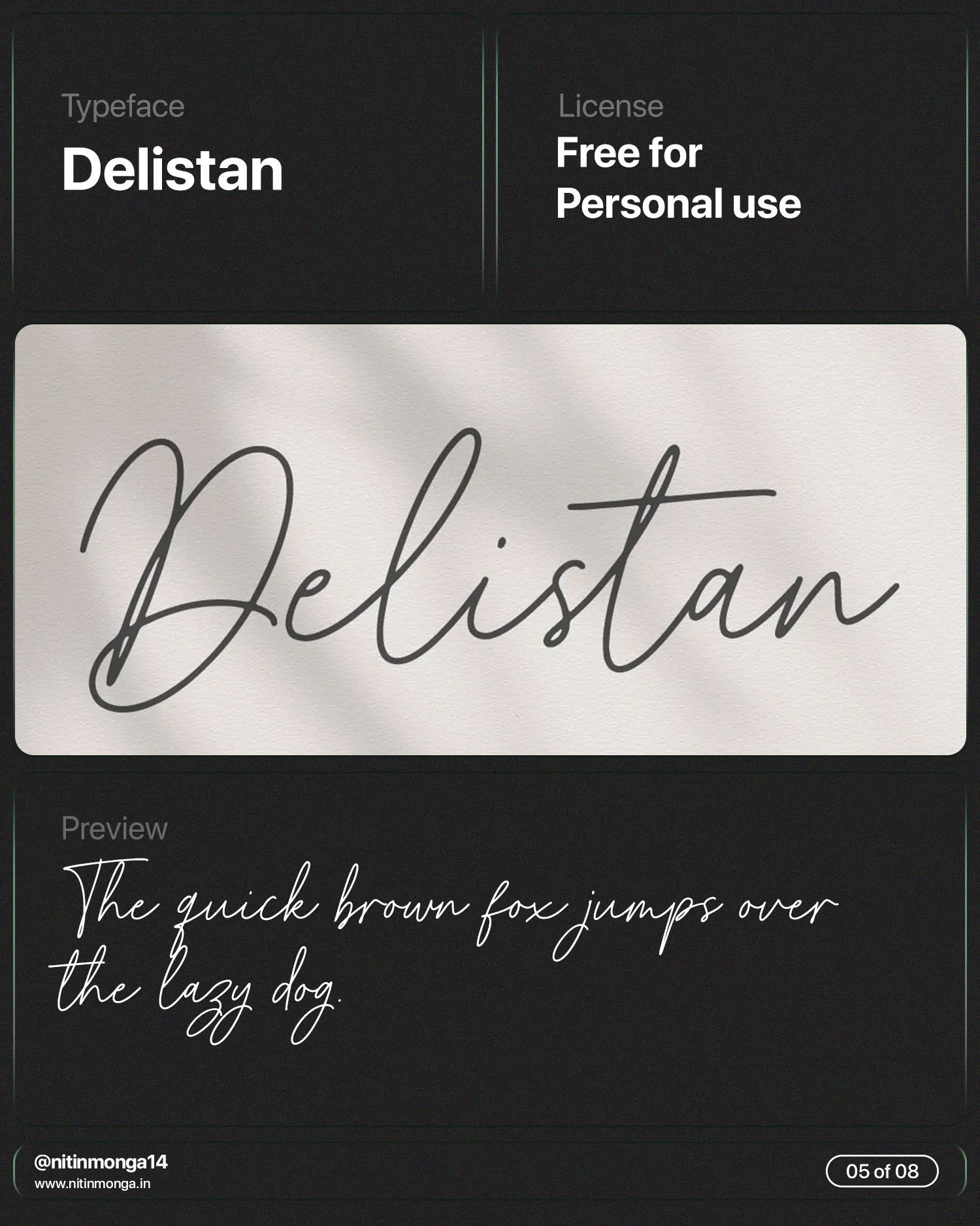 6 Best Handwritten Fonts Free Download