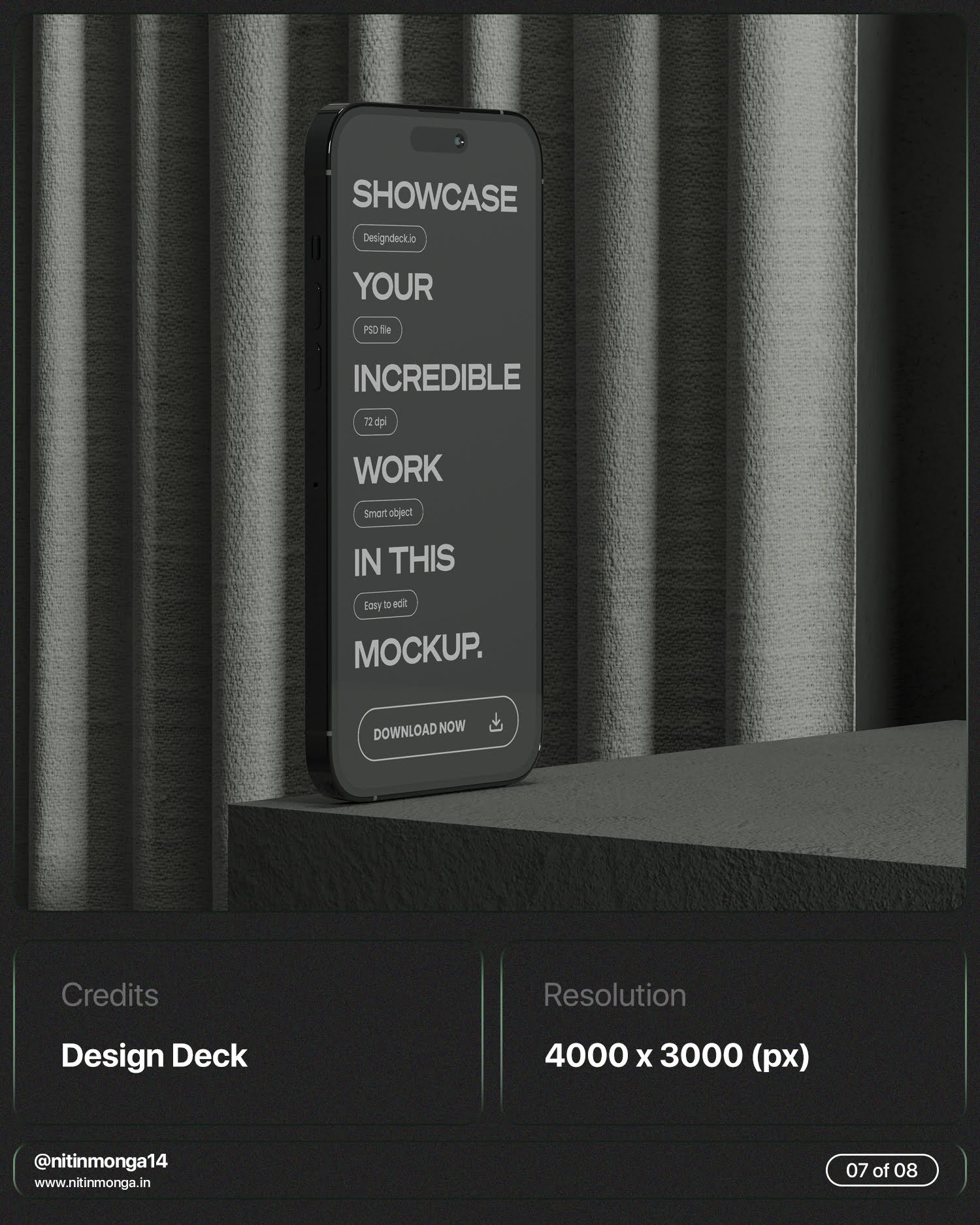6 Realistic IPhone Mockup PSD Templates Free Download