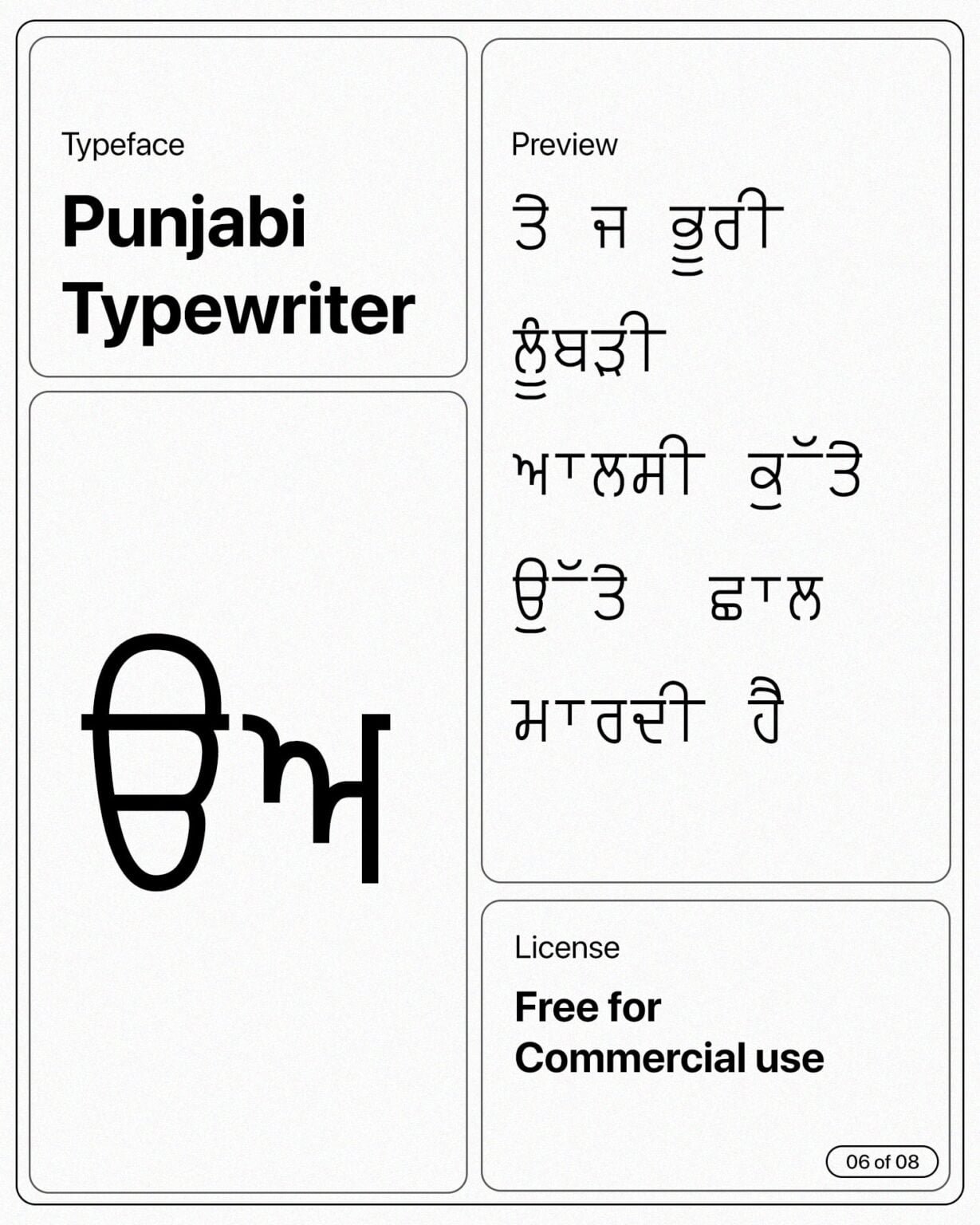 6 Best Punjabi Gurmukhi Fonts For Designers - Tutorials By Nitin