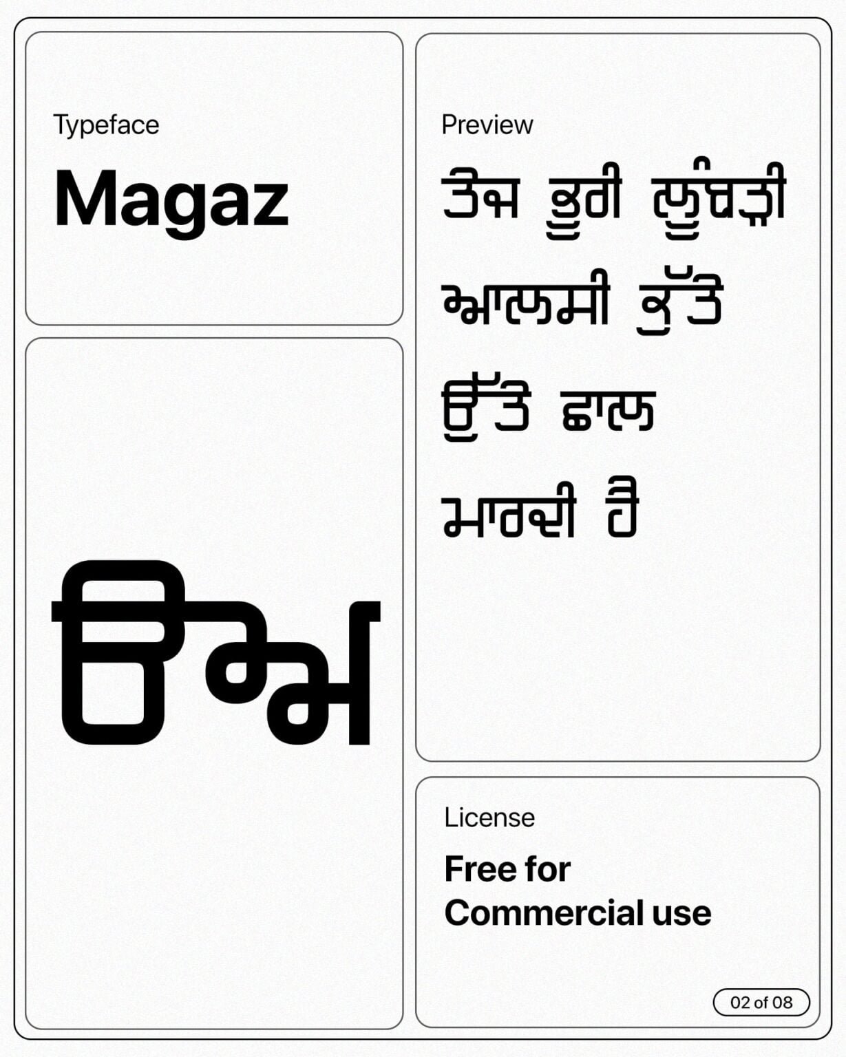 6 Best Punjabi Gurmukhi Fonts For Designers - Tutorials By Nitin