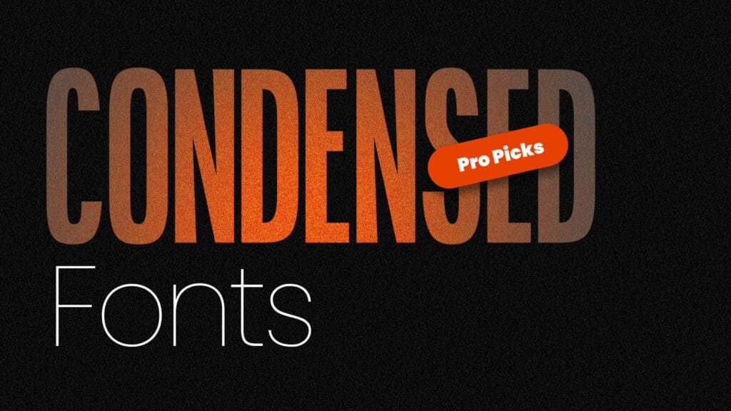 6 Best Condensed Fonts For Thumbails Like Bebas